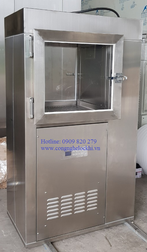Air shower pass box. Sản xuất Thiết bị phòng sạch, Tủ an toàn sinh học