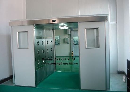air-shower-2-doors. Sản xuất Thiết bị phòng sạch, Tủ an toàn sinh học
