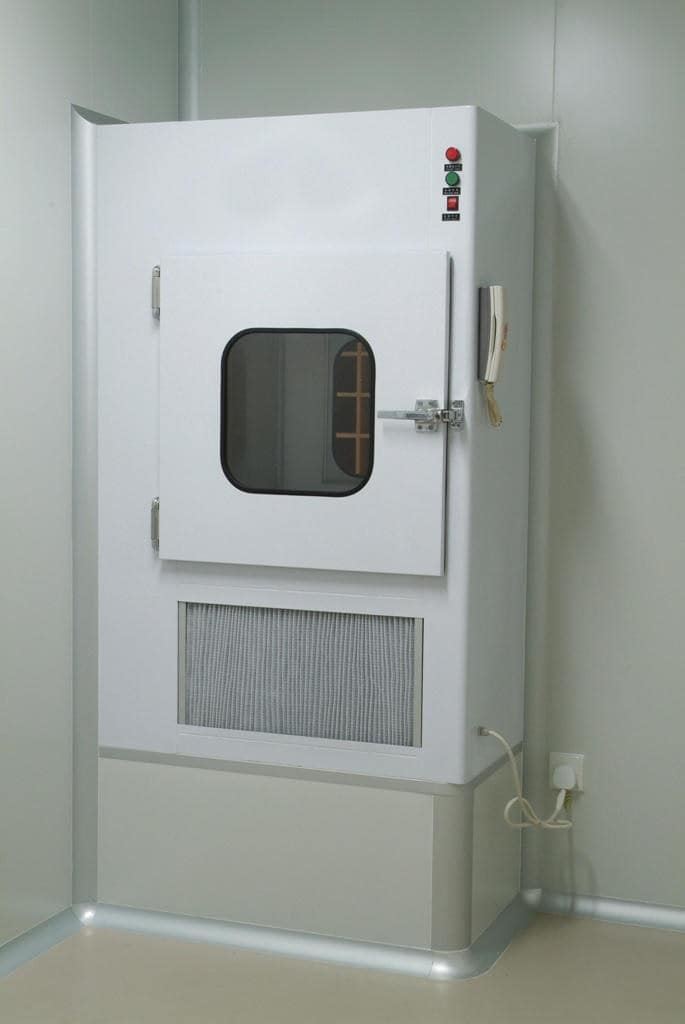 Air shower pass box. Sản xuất Thiết bị phòng sạch, Tủ an toàn sinh học